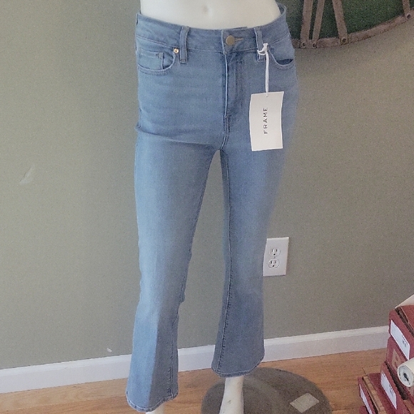 Frame Denim | Jeans | Frame Le Crop Mini Boot Jean | Poshmark